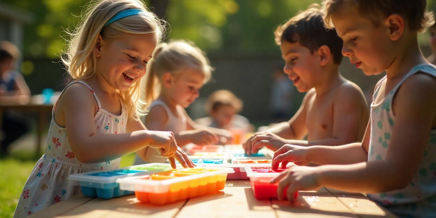 Sihirli Buzlar: Renkli Buz Erime Deneyi - Erken Çocukluk Eğitimi ...